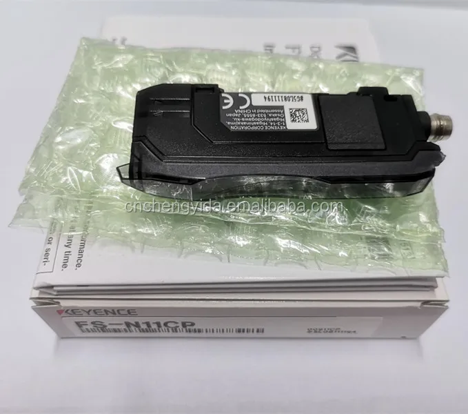 Amplificador De Fibra Keyence Sensores De Fibra Ótica Digital Fs-n11cp ...