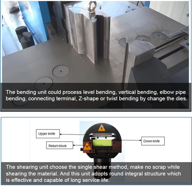 BM303-S-3-8P CNC Busbar Processing Machine - High Productivity