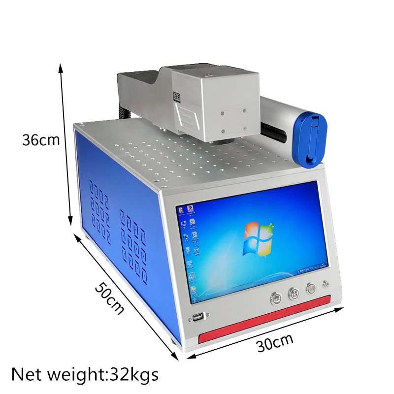 20w 30w Integrated Computer Mini Portable Laser Printer Max Raycus ...