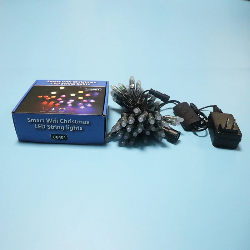 Ws2811 Ic Pixel Rgb Fcel Color 5v 12v 50pieces Per String Led Pixels ...