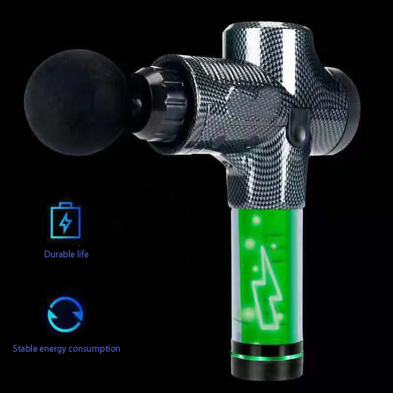 Body Fascia Gun Rechargeable Battery Cordless Massage Gun Sports Vibration Fitness Gun
