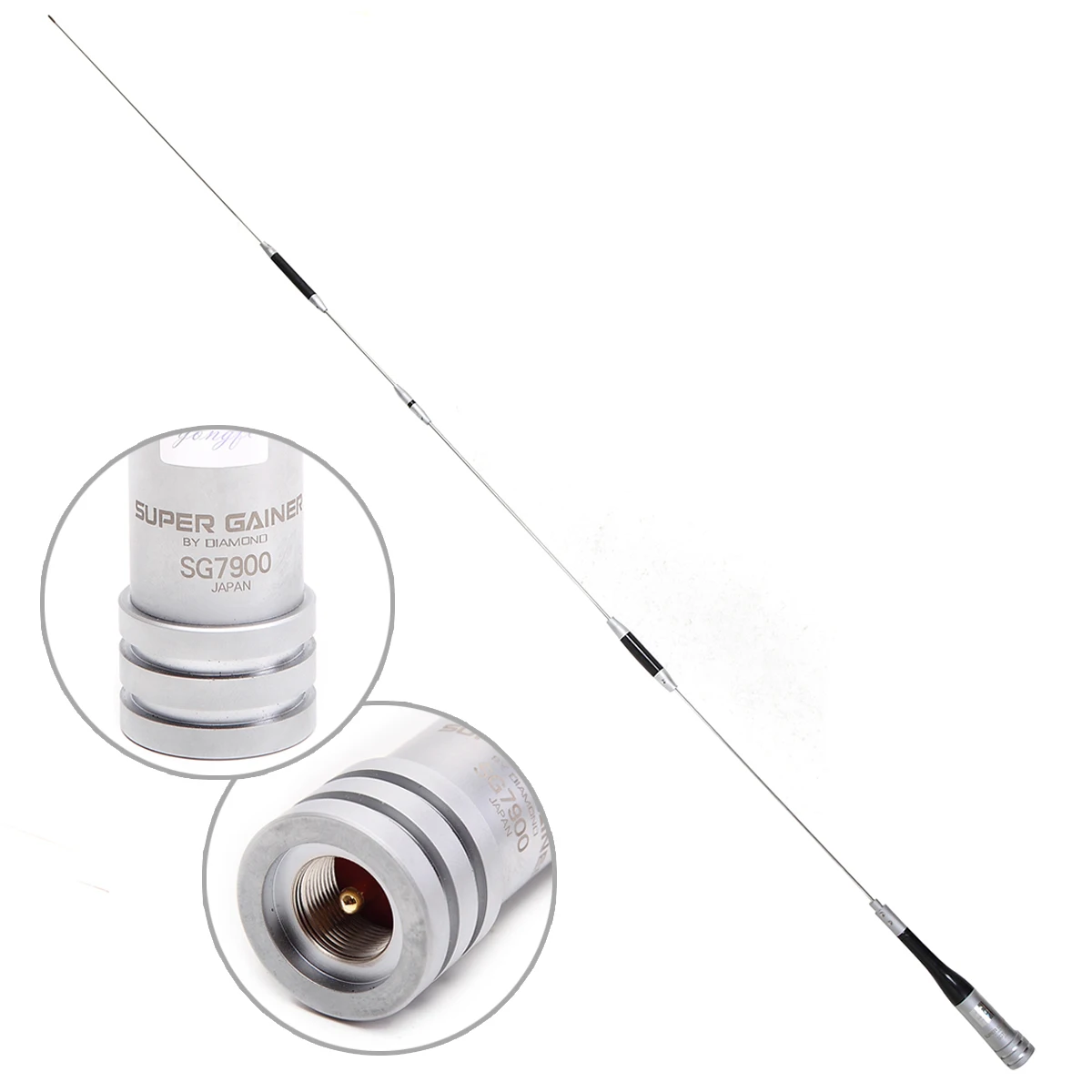 Diamond SG-7900 Dual Band Mobile Antenna 1.58M, 5.0dB (144MHz) & 7.6dB ...