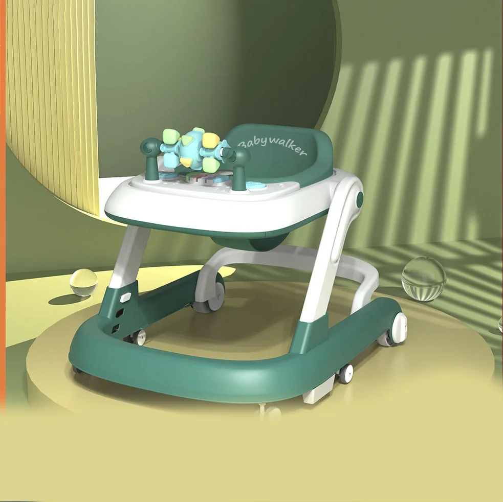 Kids Learn To Walk Cartoon Walking Toy Chair Musical Baby Walker With ...