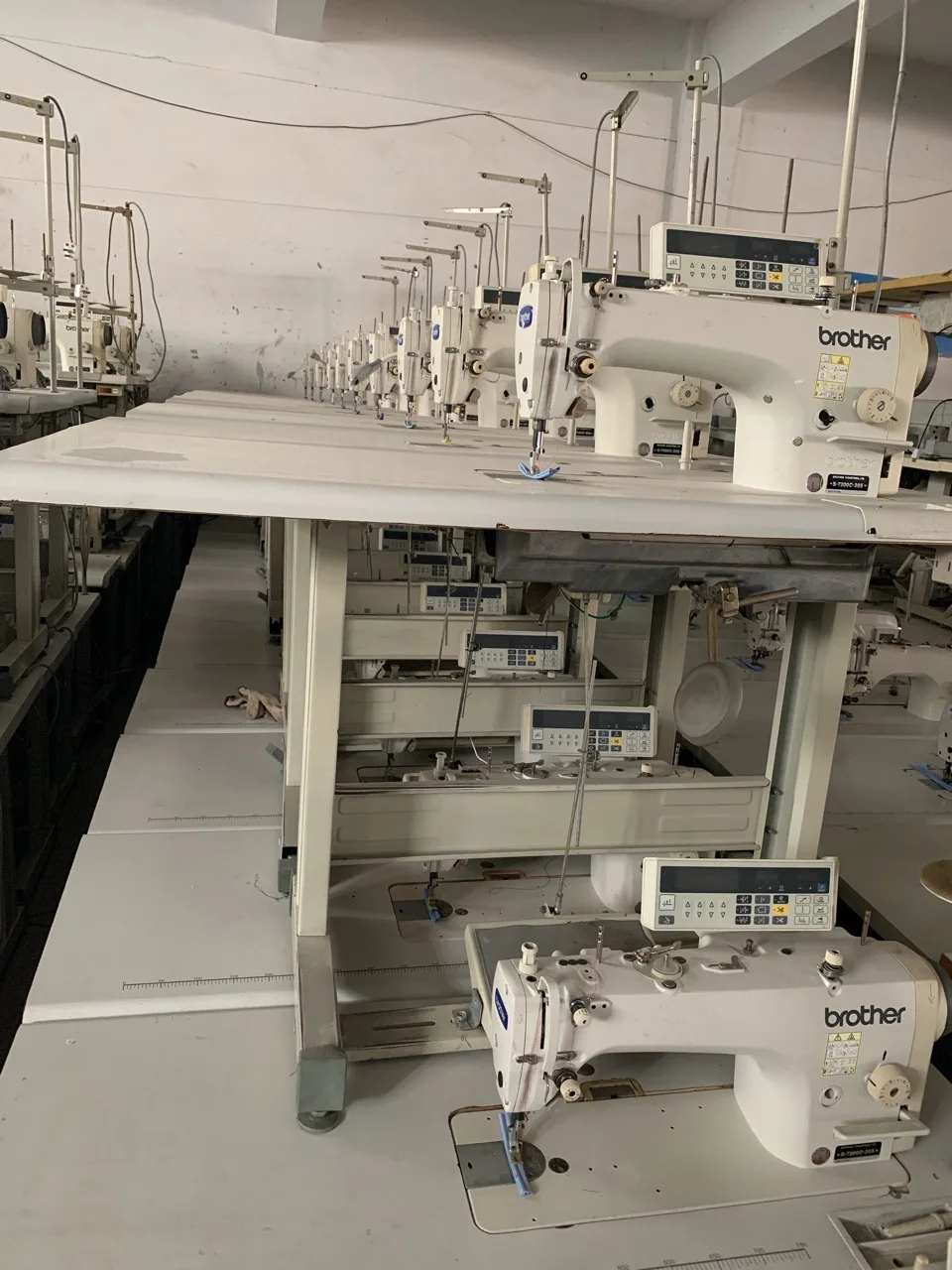 Japan Brother S-7200c Used Sewing Machine Industrial Single Needle ...