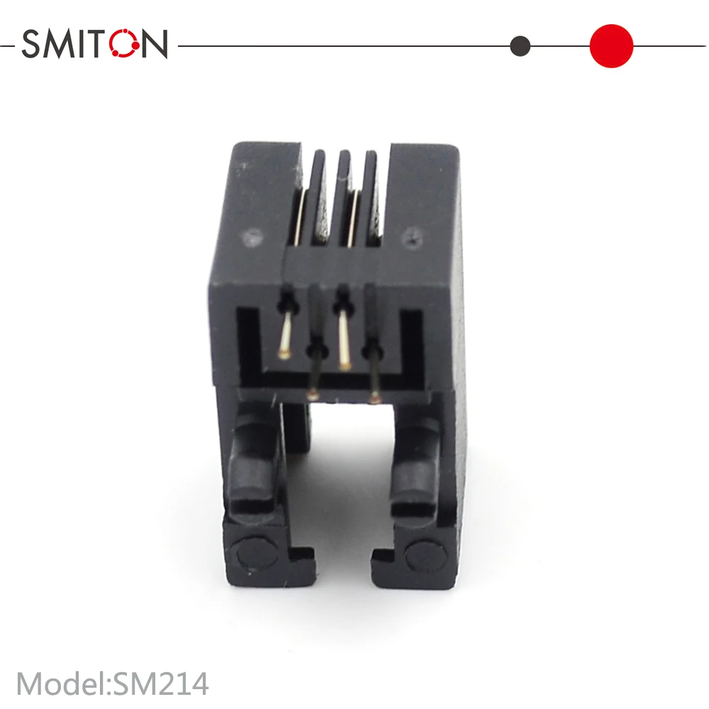 Rj9 4pin Pcb Modular Jack Telephone Jack - Buy Rj9 4pin Pcb Modular ...