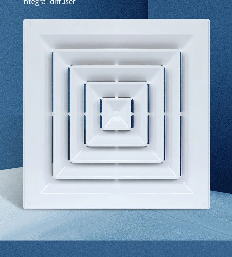 Adjustable Plastic Square Air Outlet Diffuser for Outdoor Use for ...