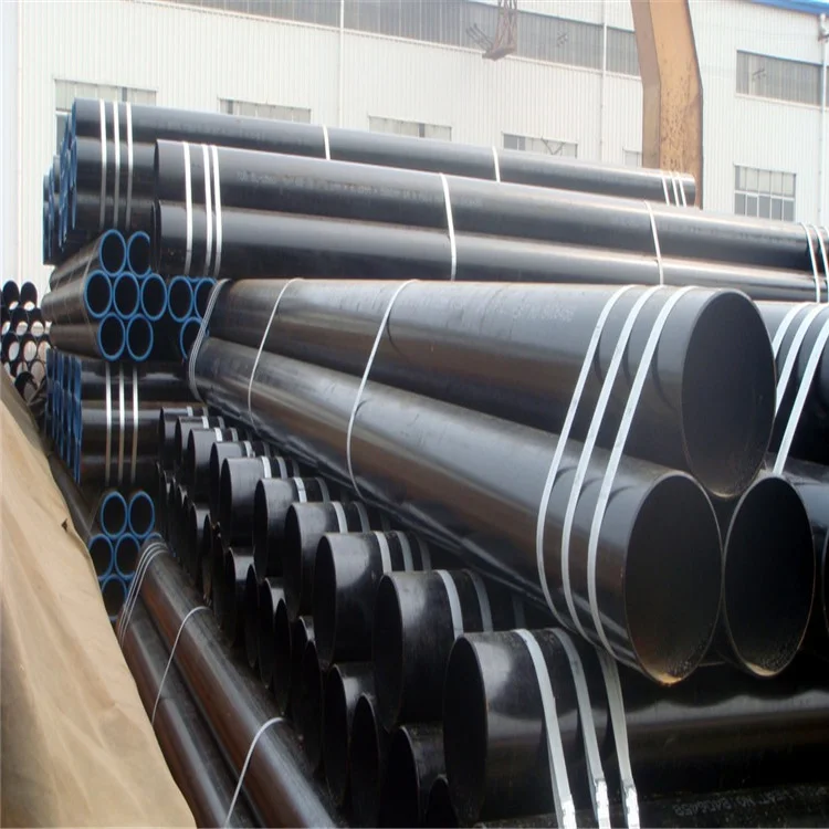 Factory Price Iron Round Pipe Bs Astm Mild Carbon Erw Welded Steel ...
