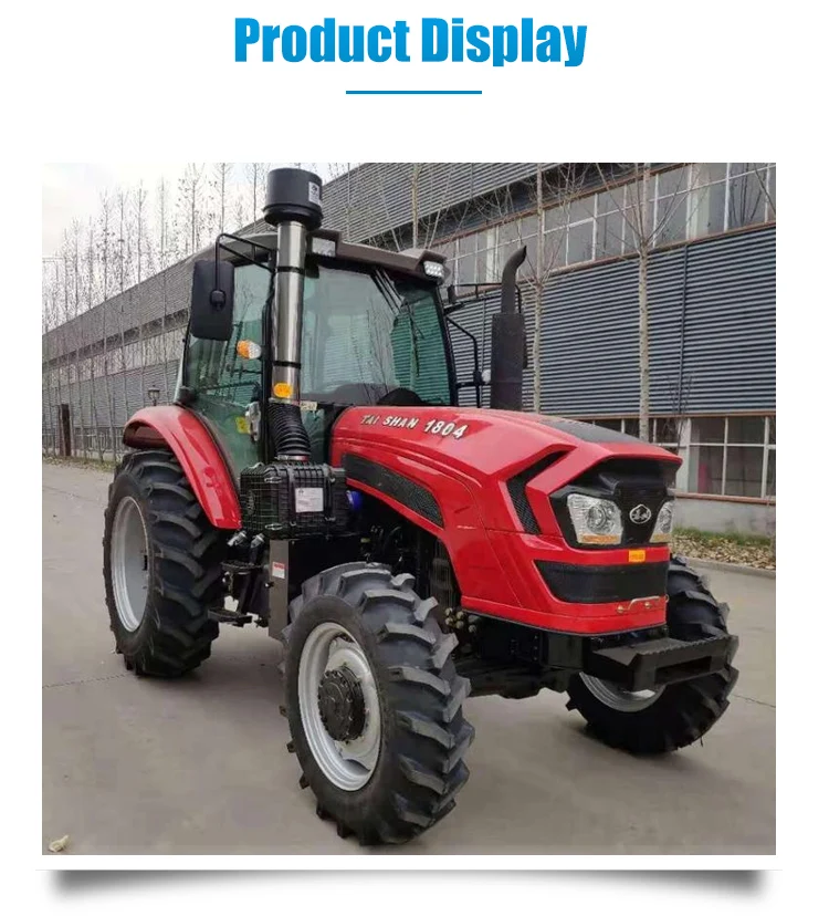 YTO Diesel Engine Heavy Duty Farming Tractor 4wd 180hp TaiShan Tractor ...