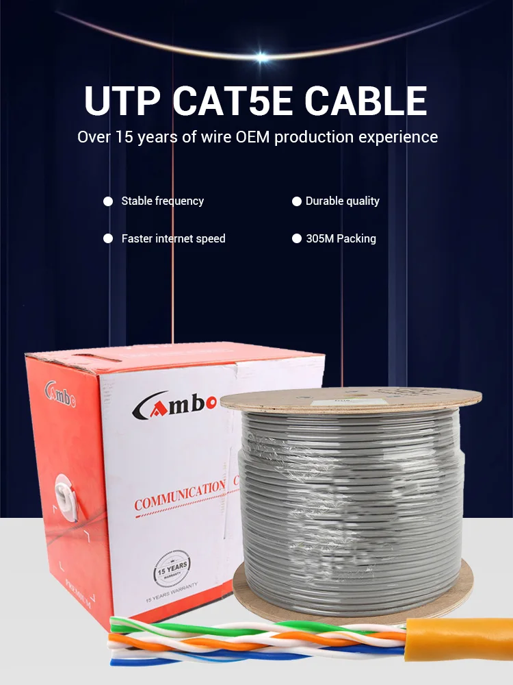 Cat6 Cat5 Cat5e Cables - Reliable Performance & Durability