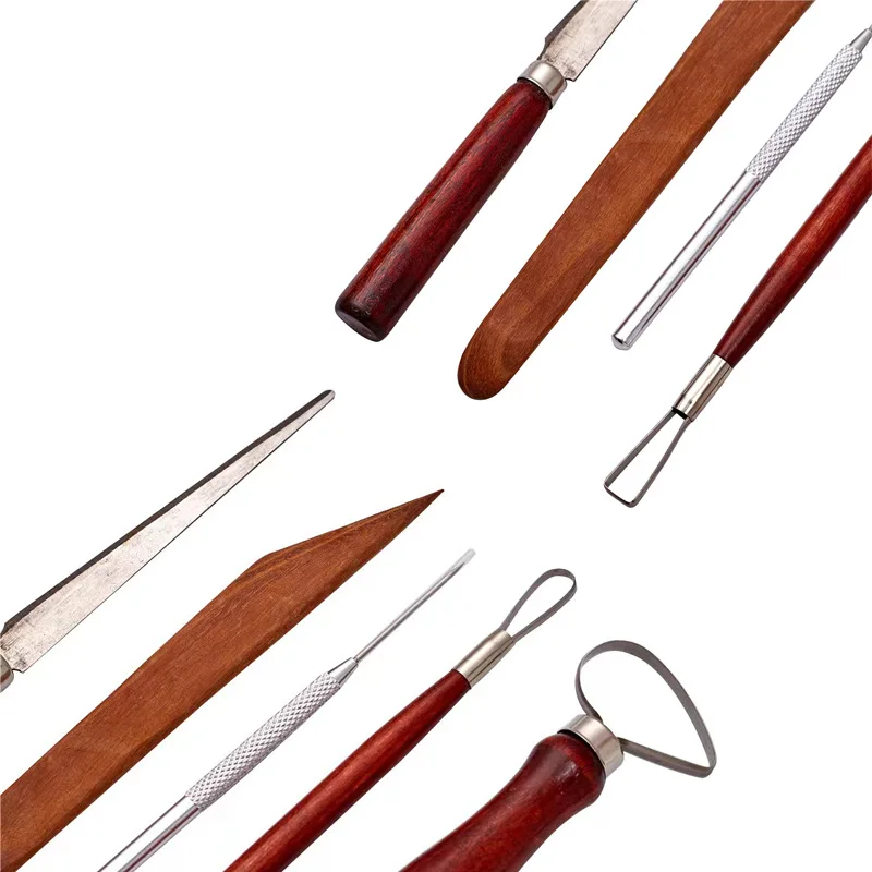Quality 9pcs Pottery Clay Trimming Sculpting Tools Set| Alibaba.com