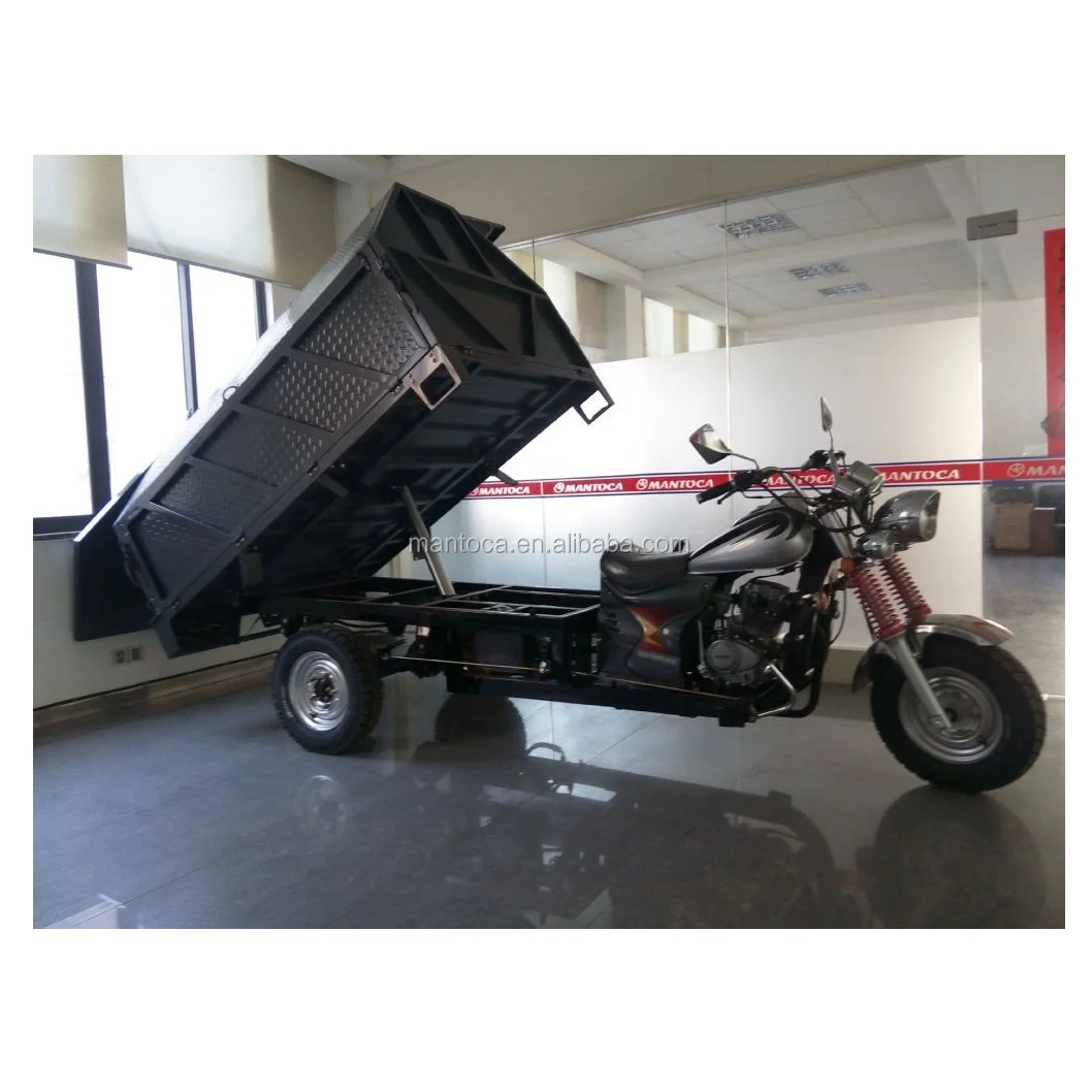 Cargo Motorized Tricycle 200cc For Garbage 1300kgs Loading Capacity ...