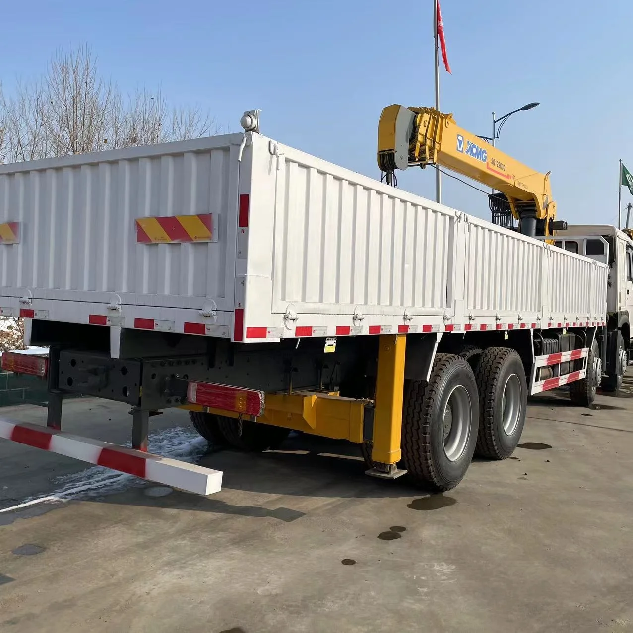 6-ton 8-ton 12 Ton Telescopic Boom Truck Mounted Crane For Sale - Buy ...