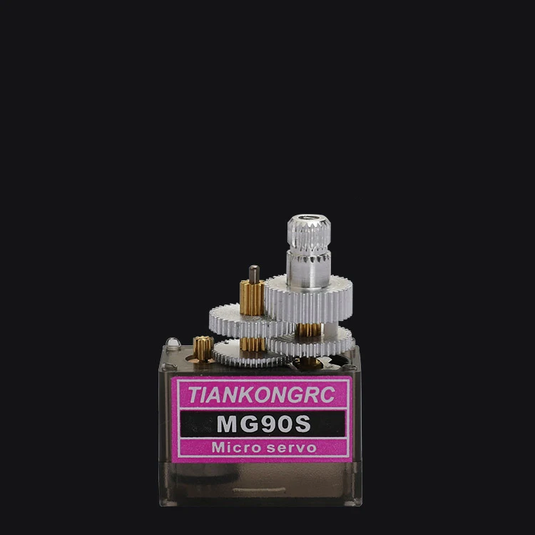 TIANKONGRC MG90S All Metal Gear Steering Gear Sg90 Upgrade
