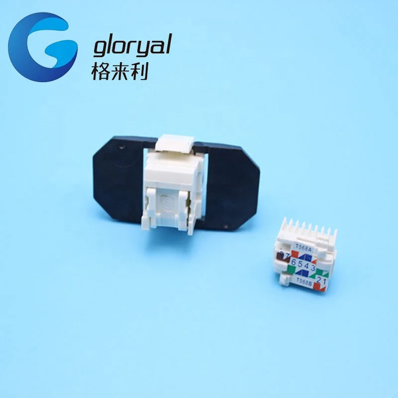 3M Type Toolless Keystone Jack Module RJ45 Cat6 UTP Female