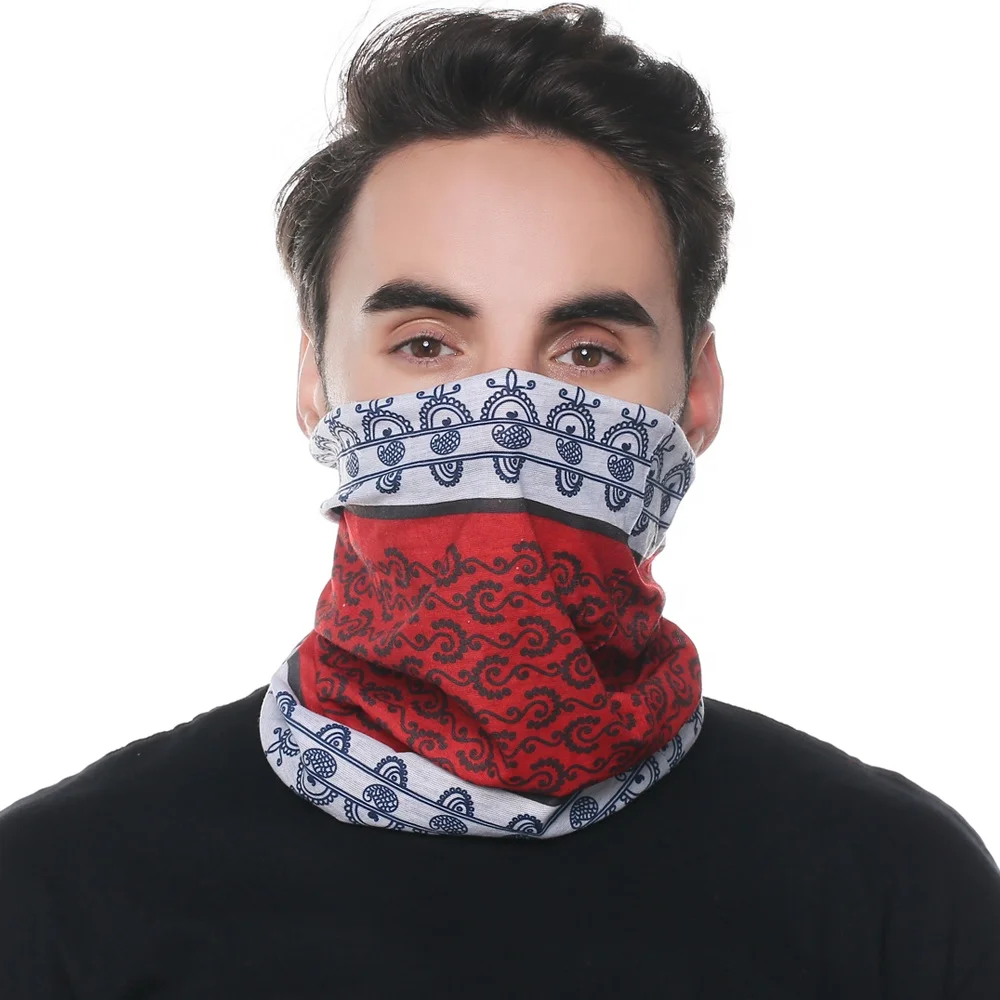 Women Unisex Designer Snood Custom Bandana Face Cover High Quality Oem ...