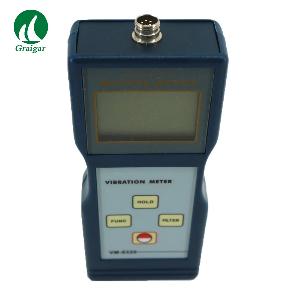 VM-6320 Portable Digital Vibration Meter - Graigar Quality