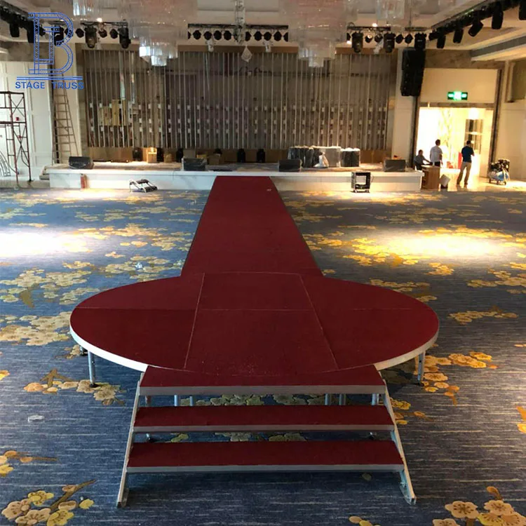 Concert Wedding Catwalk "S"-shaped "T"-shaped Aluminum Customized Event ...