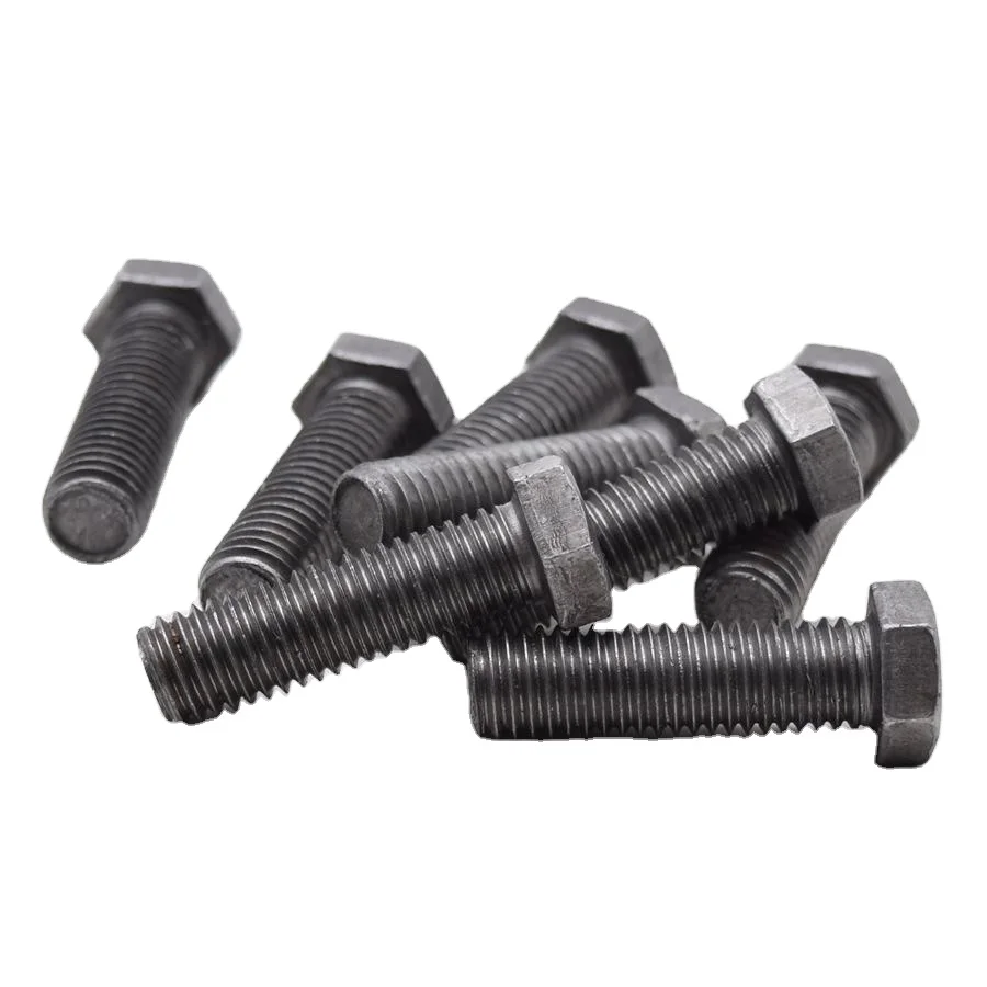 Semua Ukuran Standar Hex Bolt/segi Enam Baut/hexagonal Kepala Baut ...