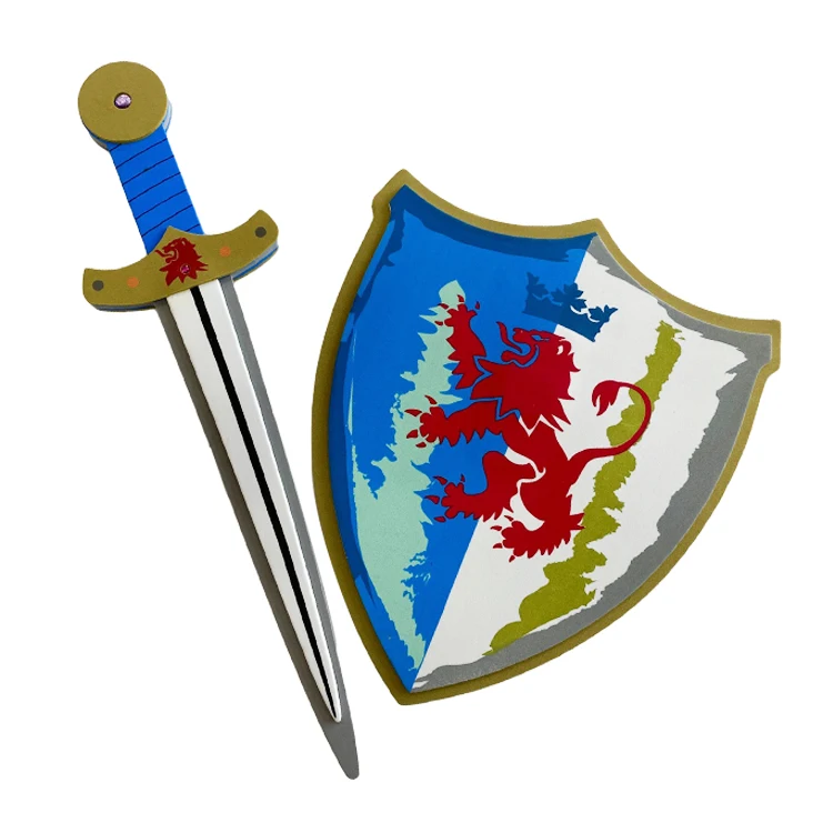 Foam Swords And Shields Toy Set For Kids Role Play Weapons For Kids ...