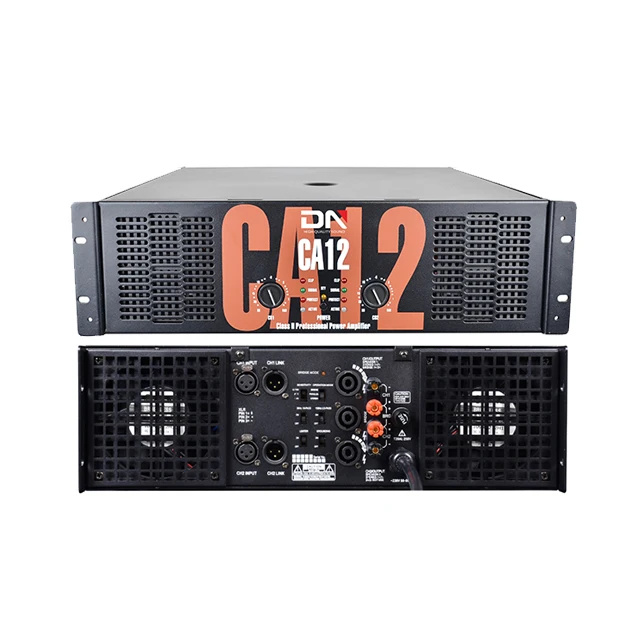 Ca+12 Class H 900w 3u 2 Channel Audio Professional High Power Amplifier Board Digital For Sale ...
