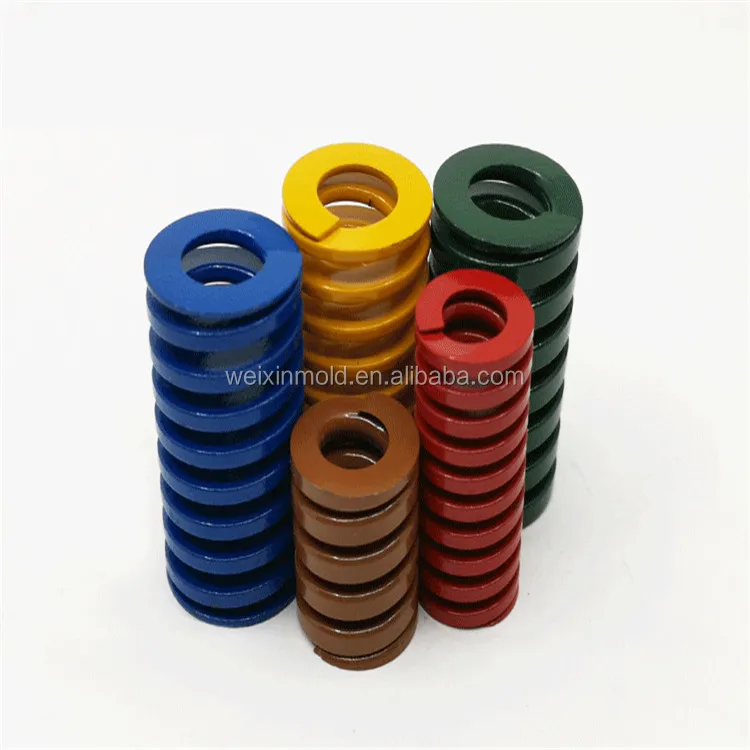 Misumi Yellow Light Load Coil Spring - 100LB Capacity