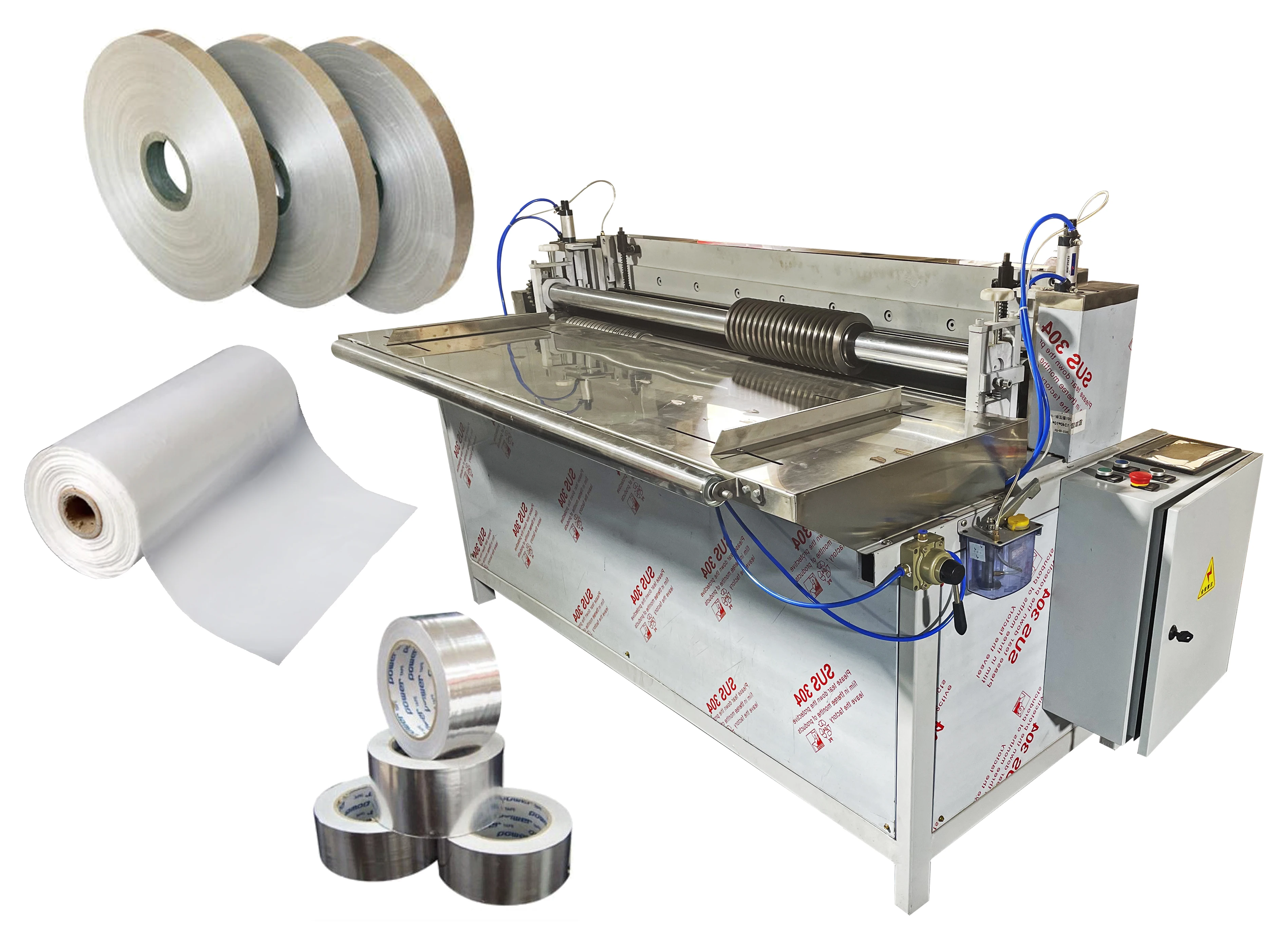 High Precision Cpp,Opp,Bopp,Pet,Pvc Film Slitting Machine - Buy ...