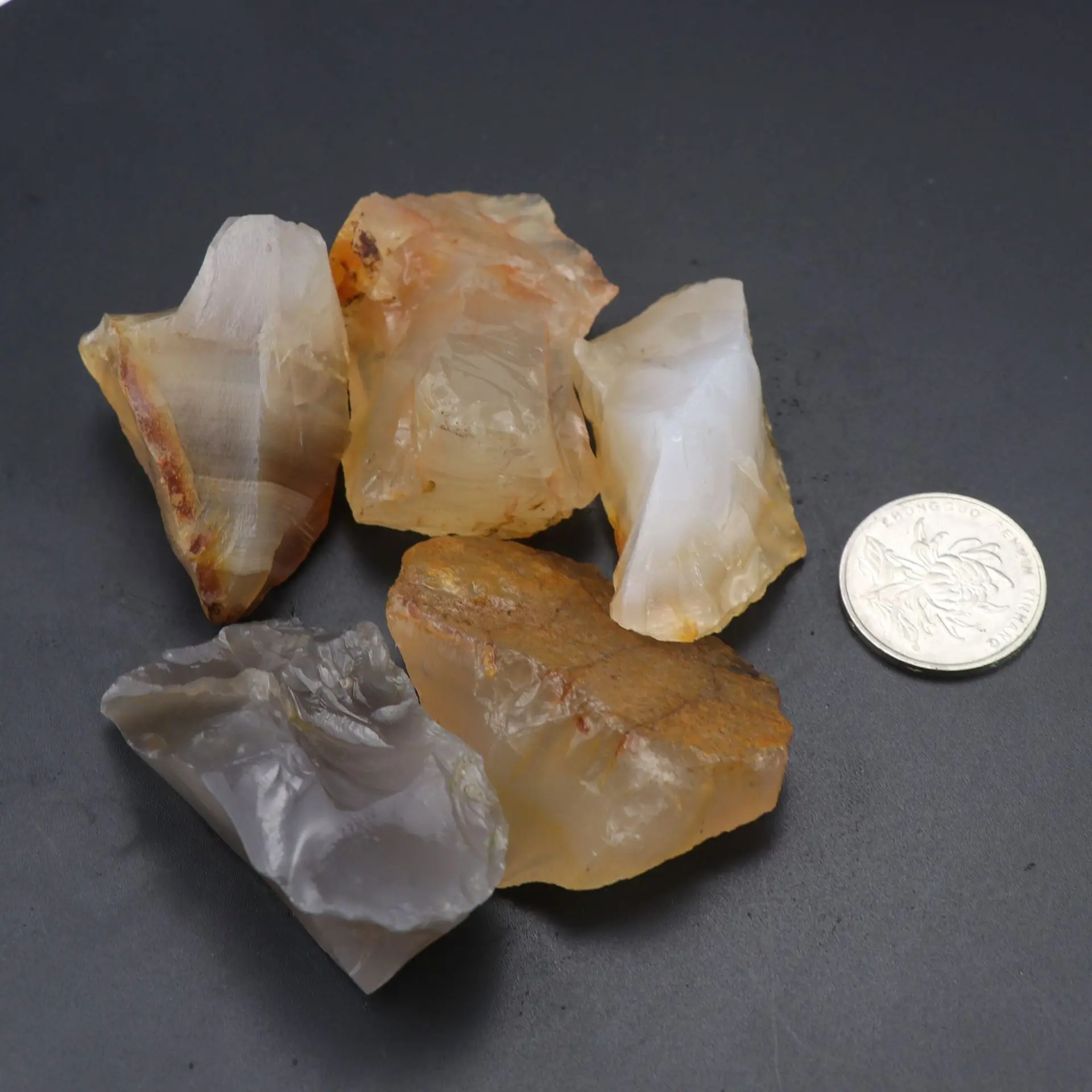 Flint Stone to Make Fire - Natural Fire Starter Tool