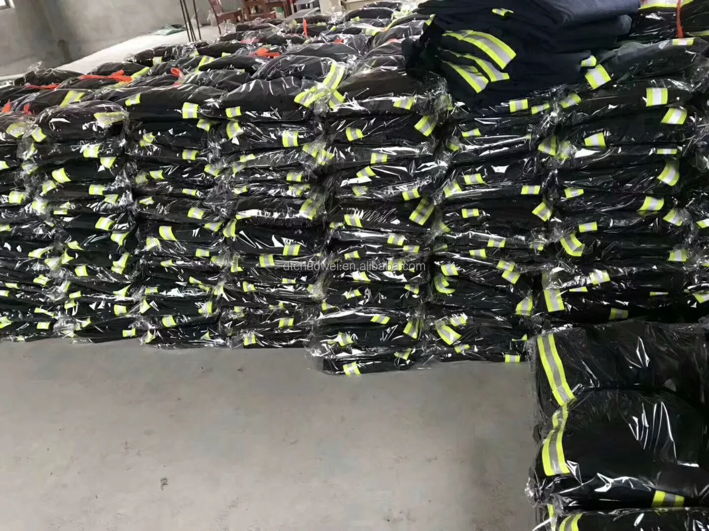 4 Layers Aramid Navy Blue Firefighter Fire Safety Suit