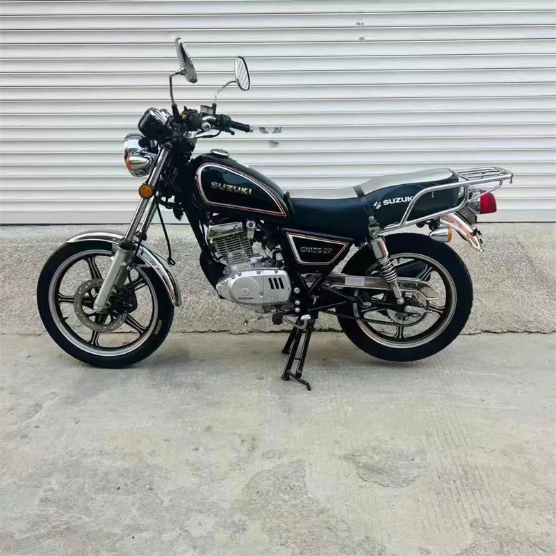Suzuki GN125-2F Second-hand Motorcycle Original Yueku Storm Prince 150 ...