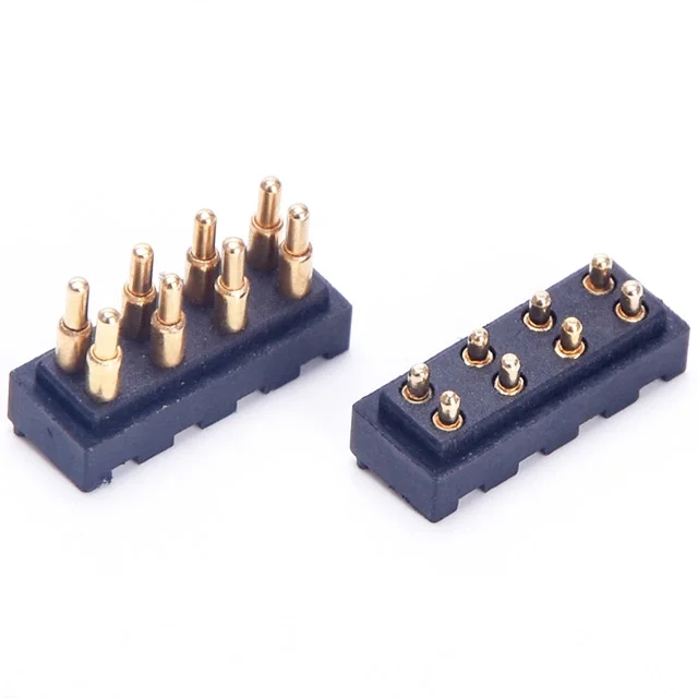 3pins Pcb Mount Pogo Pins 2.50mm Pitch 3 Position With Post Right Angel ...