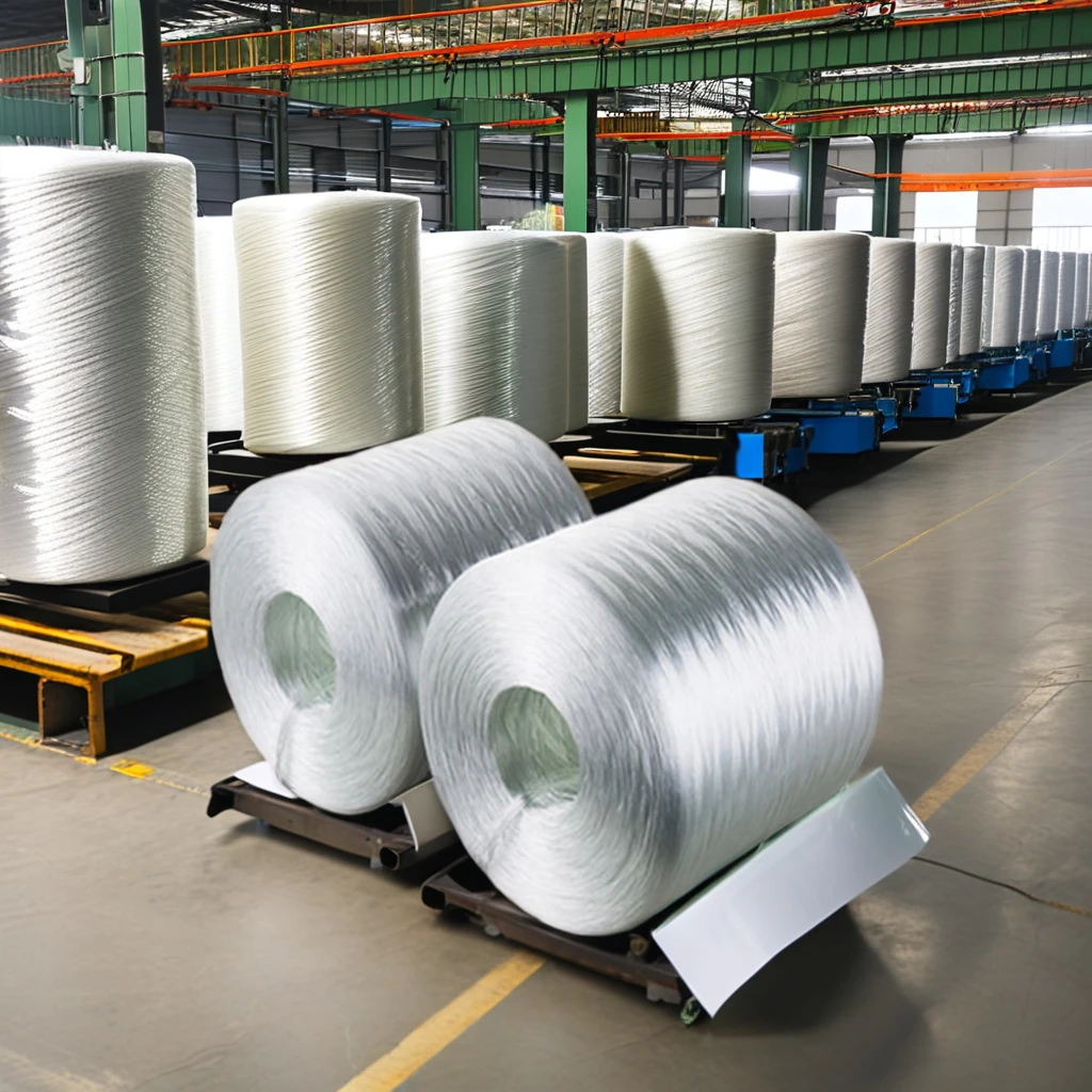 Chinese Factory Fiber Glass Yarn Spray up Roving Silicone for Gypsum ...