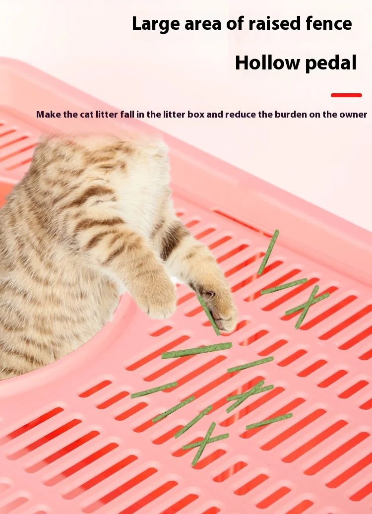 Wholesale Large 20L Fully Enclosed Cat Litter Box Cross-Border Splash ...
