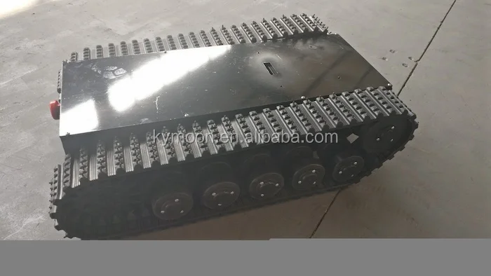 Track Conversion Kit/tracked Chassis/rubber Track Platform Tracked ...