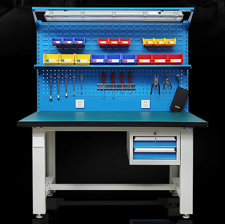 Antistatic Desk Easy Assembly Anti-static Light Duty Workbench - Buy ...