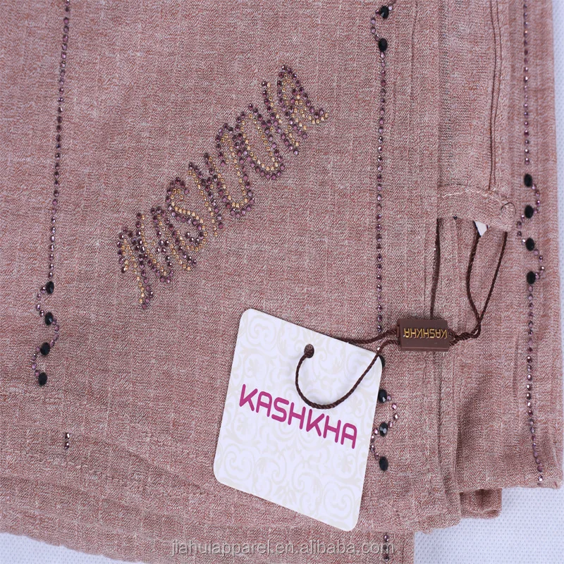 2020 Stylish Stripe Knitted KASHKHA Scarf for Muslim Women