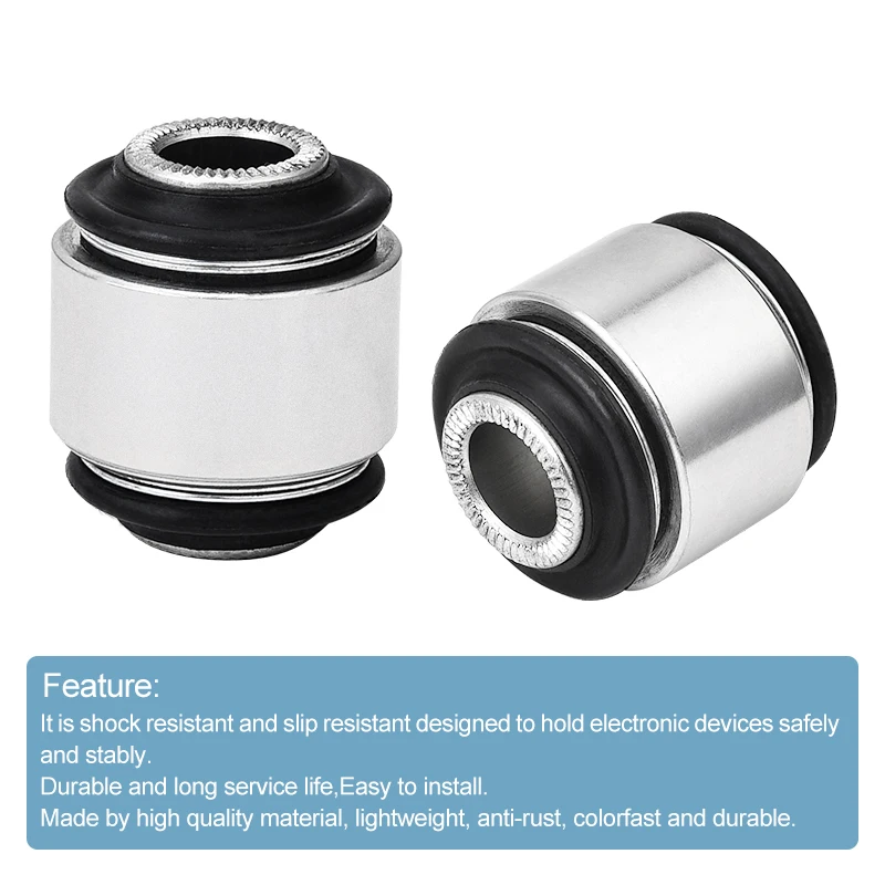 Rear Arm Knuckle Bushing Kit Rubber Suspension Control Arm Bushing ...