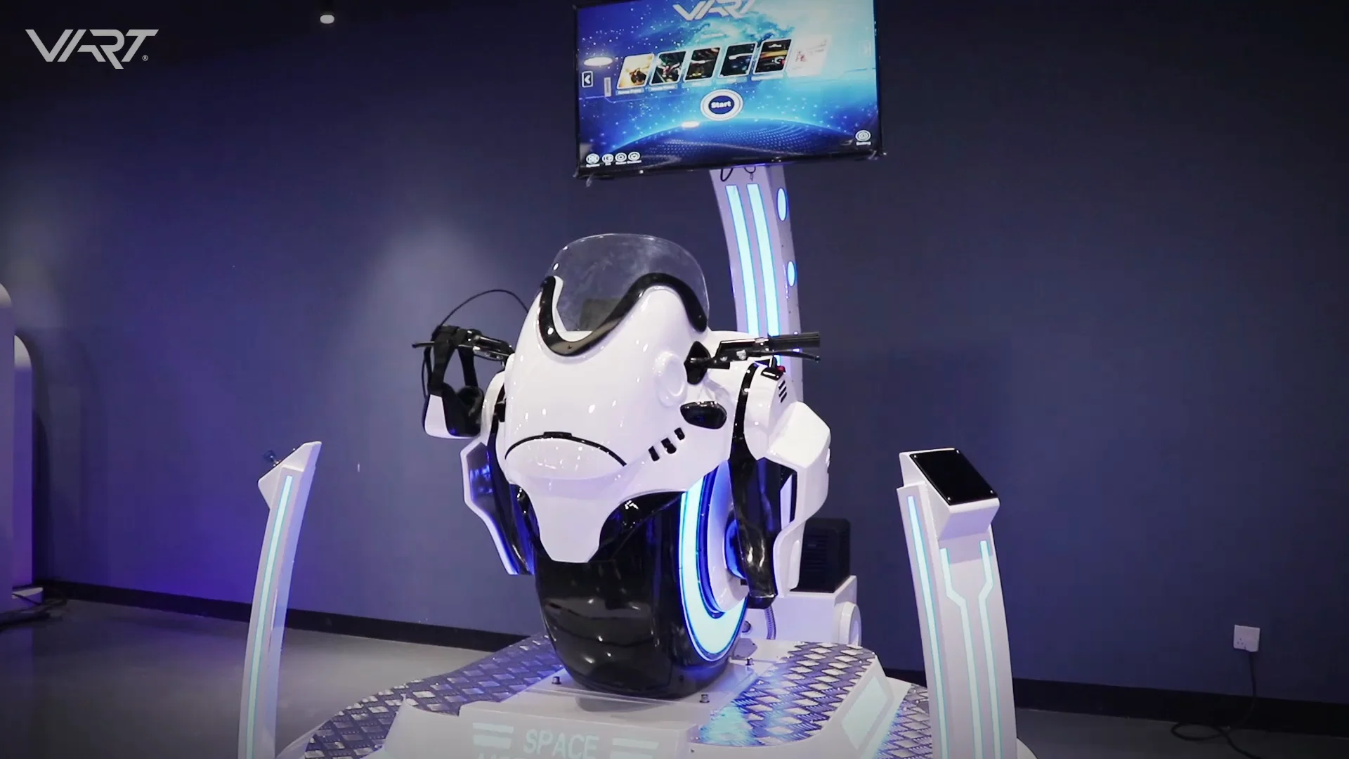 Viral Videos & Demos On 2021 New Starship VR Motorcycle Simulator ...