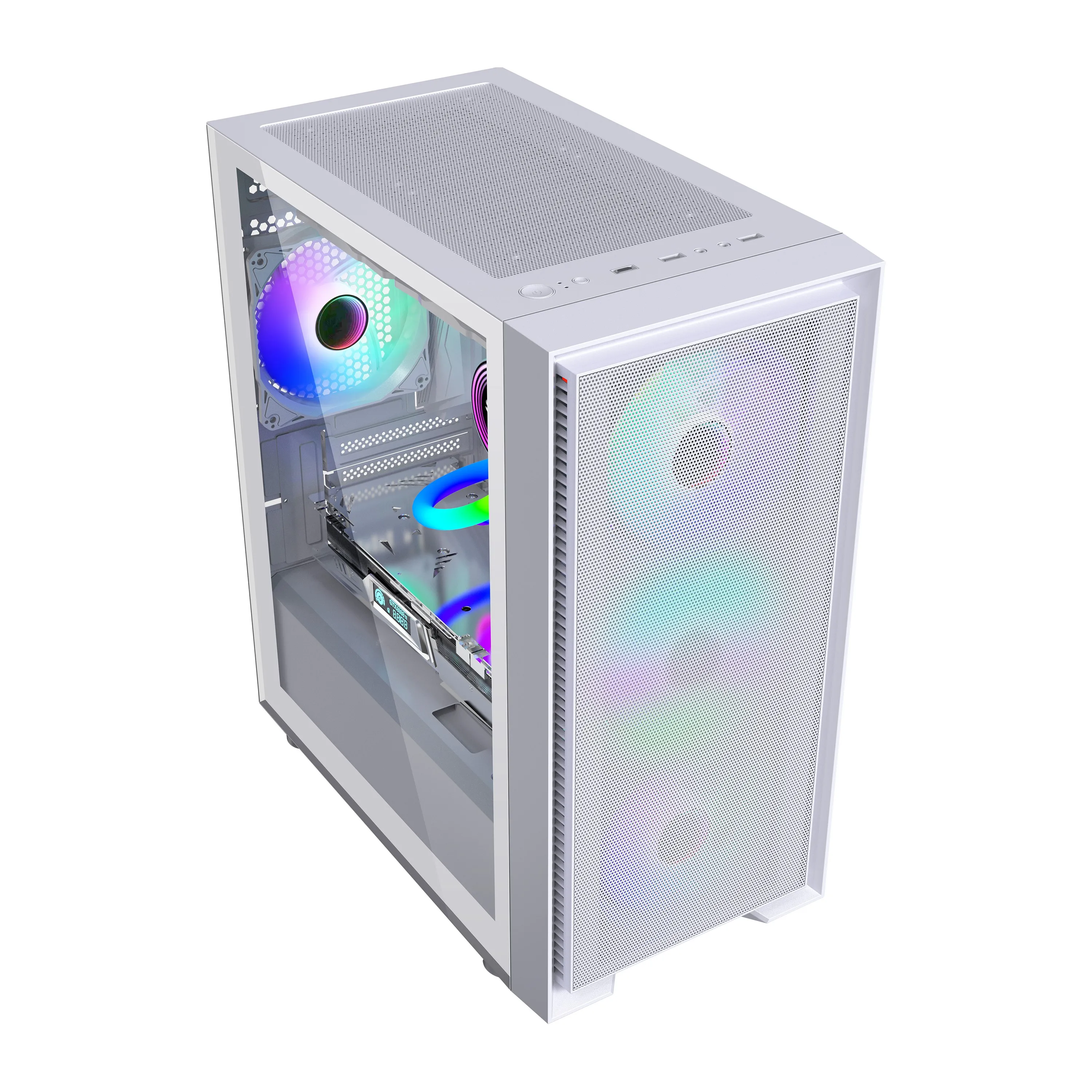 Sama Customize Logo Desktop Computer Case Argb Stripe Computer Gaming ...