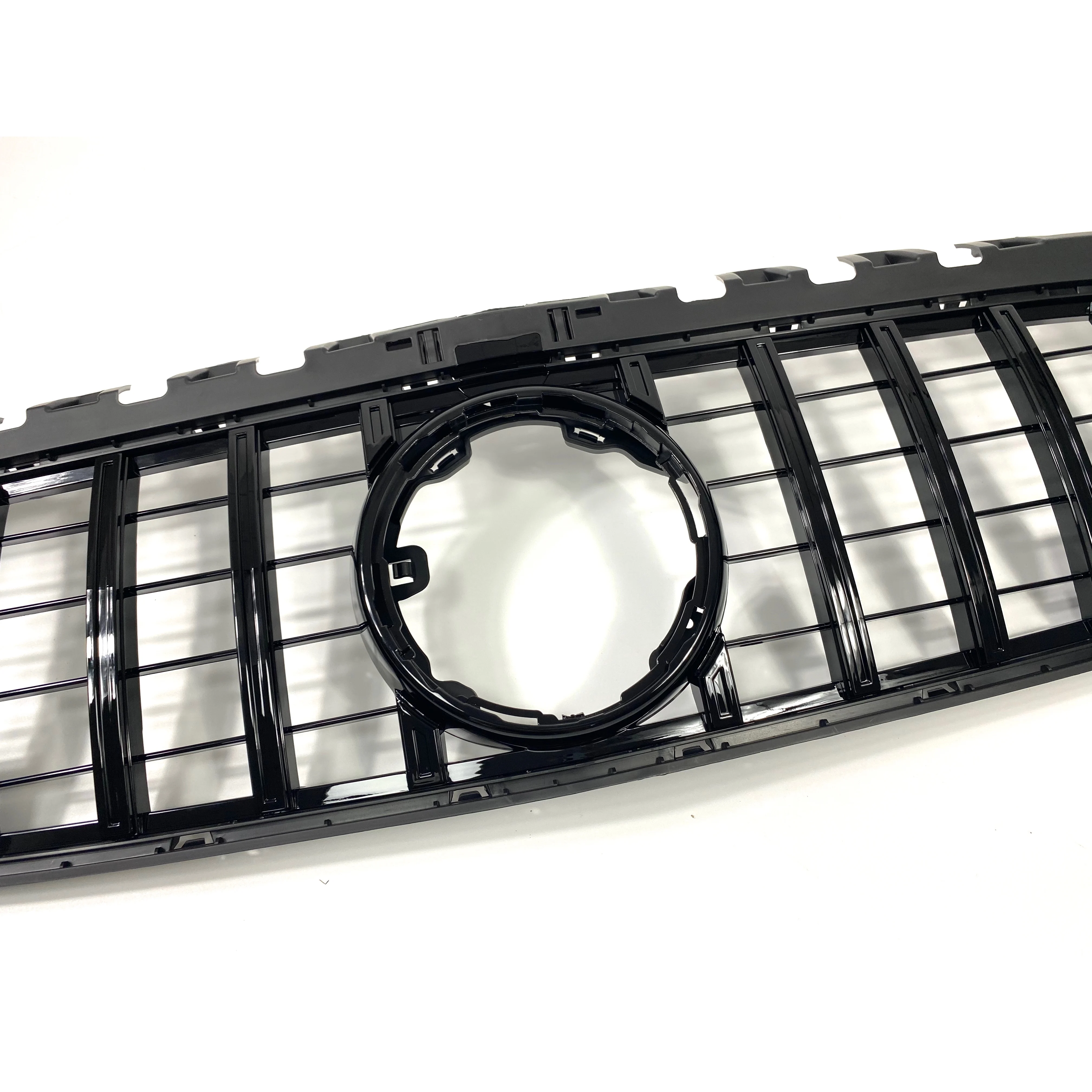ABS GT Style Front Bumper Mesh Grille Grill for Mercedes Benz a CLASS ...