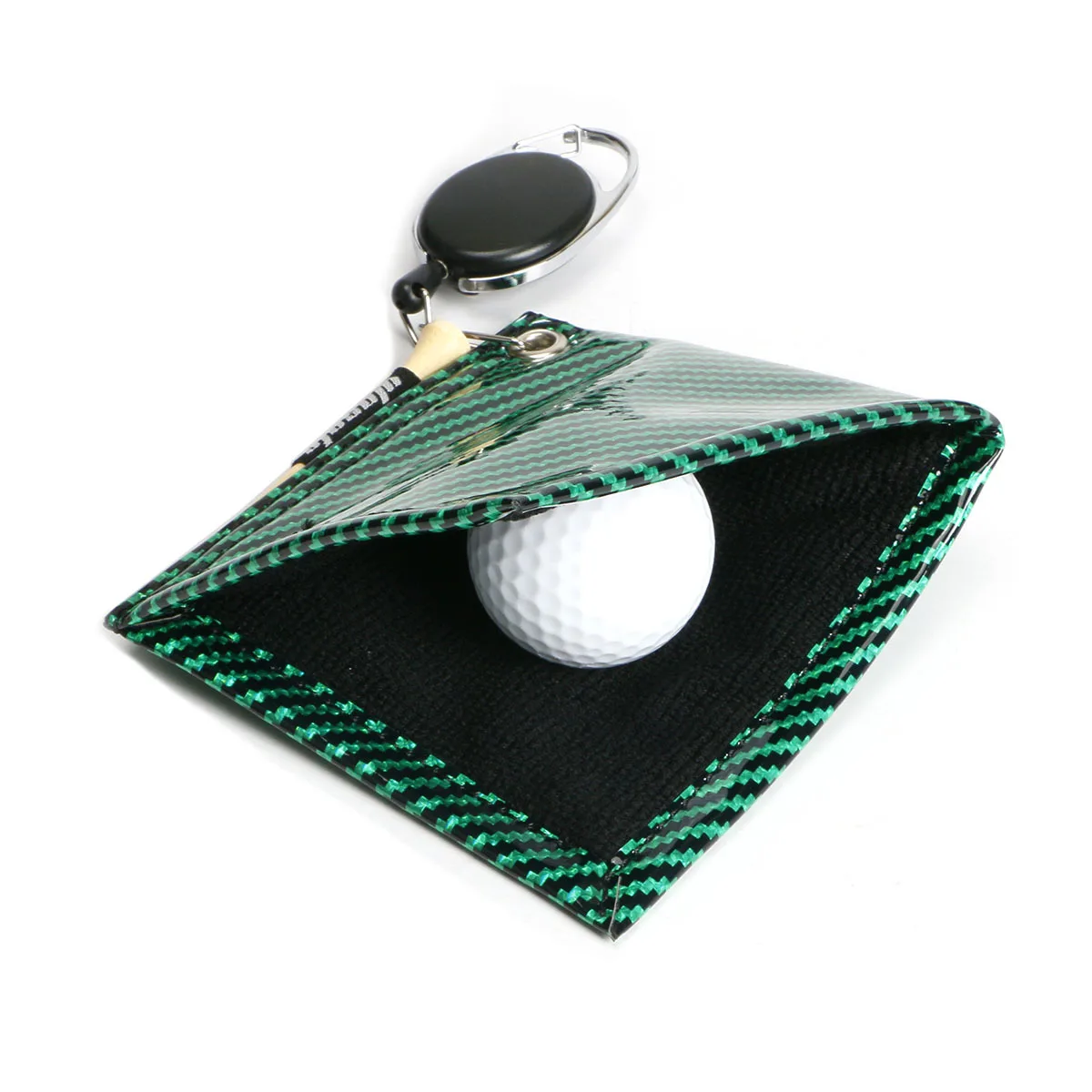 Golf Pull Hook Retractable Cord Wiping Cloth - Buy Golf Wiping Cloth ...