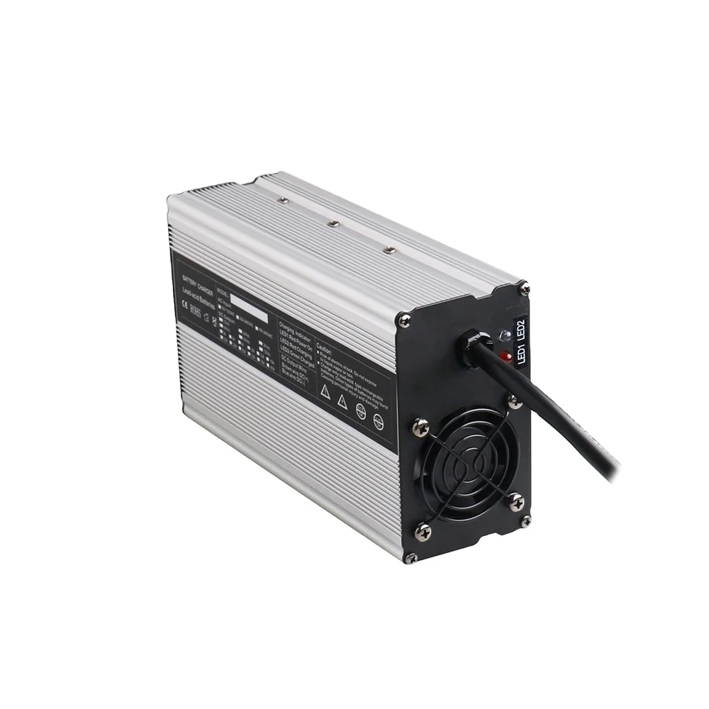 Custom 12v 25a 24v 20a 36v 15a 48v 12a 60v 10a 72v 8a 600w Battery Charger - Buy 48v 12a Battery ...