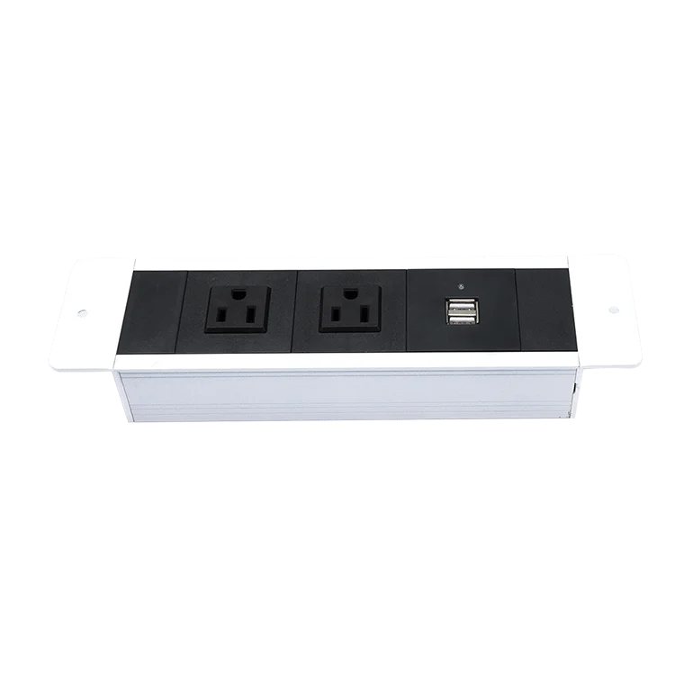 Flush Mount Table Top Desk Multifunctional Electric Socket Plug Power ...