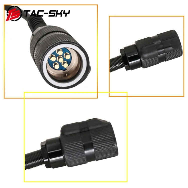 TS TAC-SKY AN/ PRC 148 152 152A Adapter PTT 6 Pin U94 PTT Compatible ...