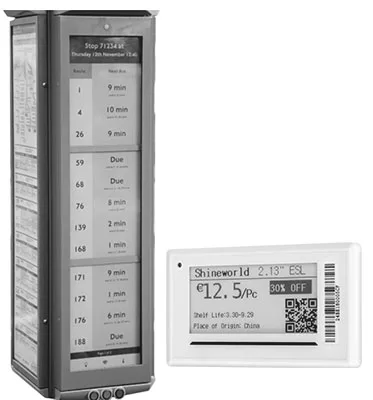 Custom Segment E Ink E Paper Display Round And More - Buy Custom ...