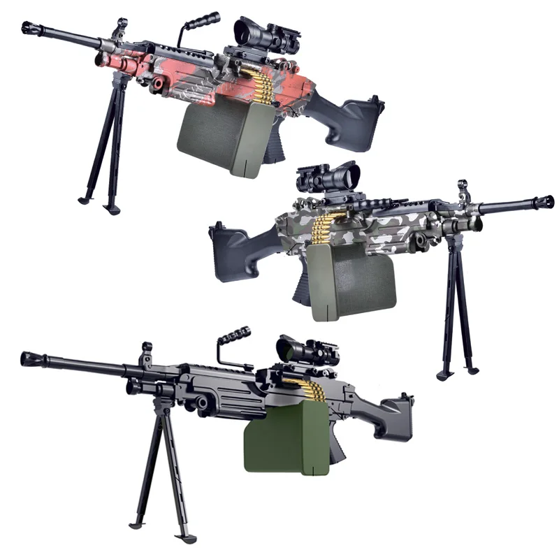 Juguetes Para Los Ninos High Power M4 Hk416 Ak 47 Akm Mp5 Mp9 M4a1 M249 ...