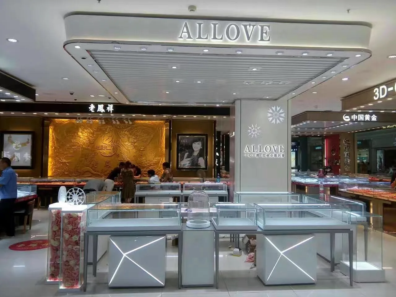 SHOWCASE LIGHTING LED ROUND RIGID STRIP LED LIGHT for DISPLAY CASE