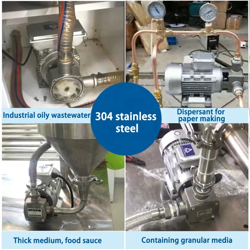 Food Grade Vane Lobe Pump - High Viscosity Liquid Transfer