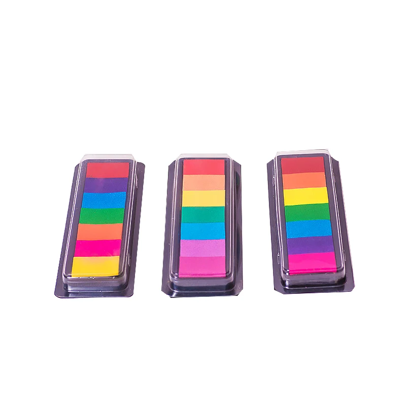 Colorful Finger Painting Personal Hand Stamp Ink Pads Inkpad Baby ...