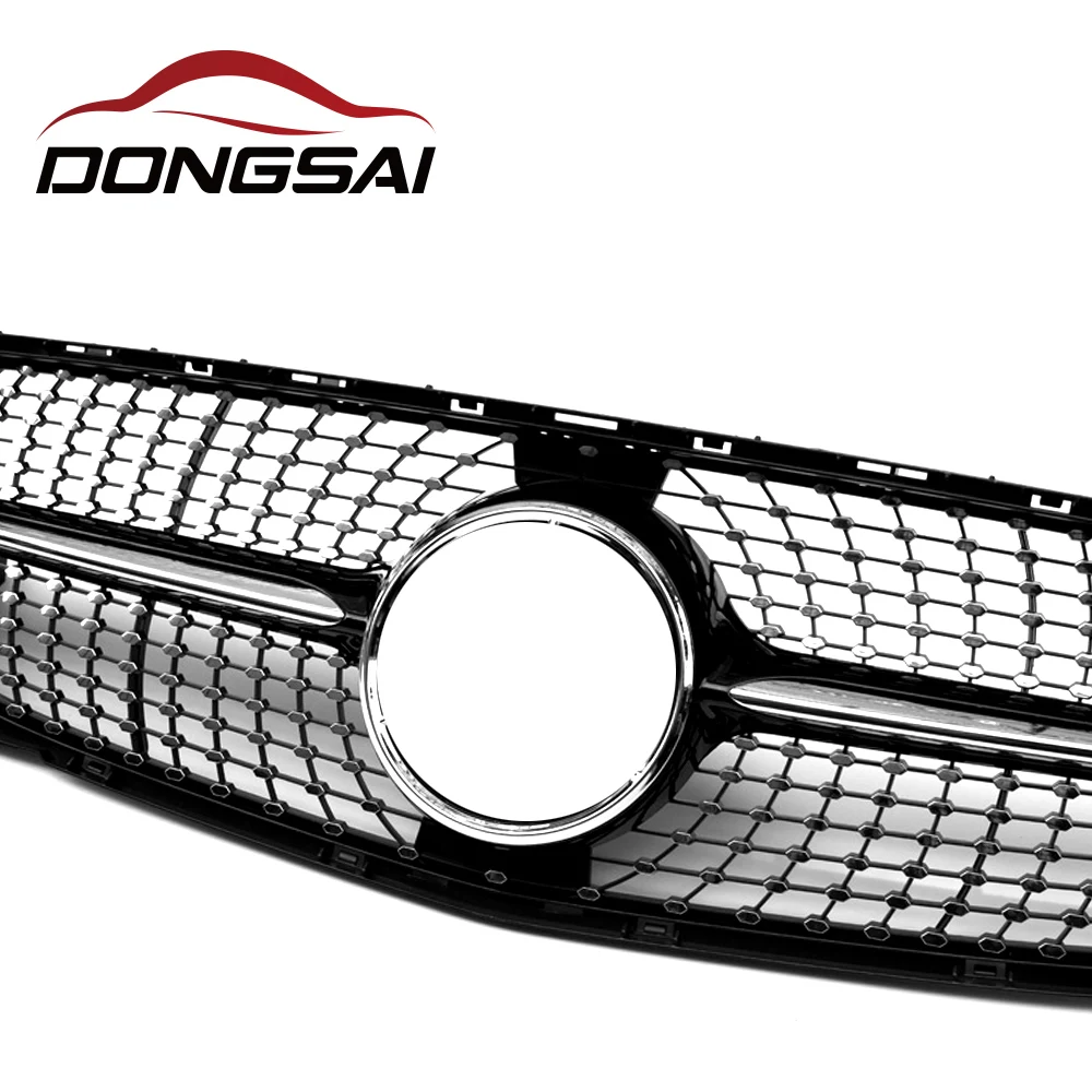 Gla Class X156 Diamond Black Grill For 14-17 Benz X156 - Buy For Benz ...