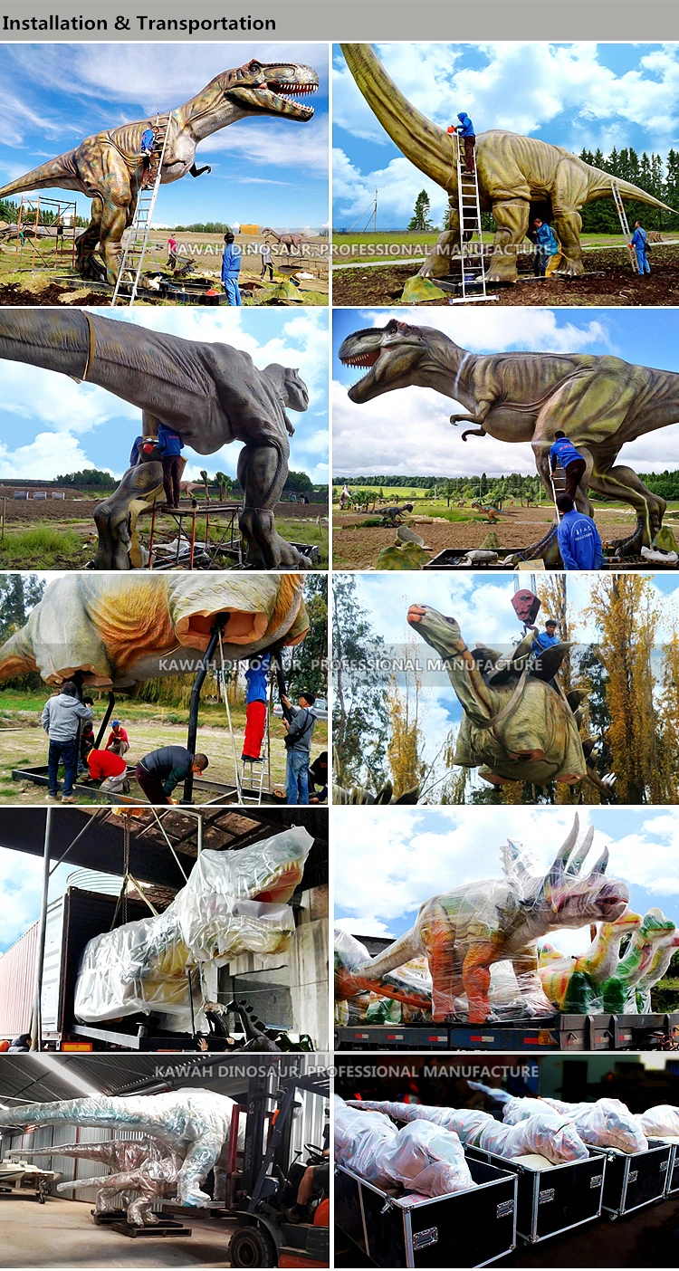 Long Neck Animatronic Dinosaur - Brachiosaurus for Parks
